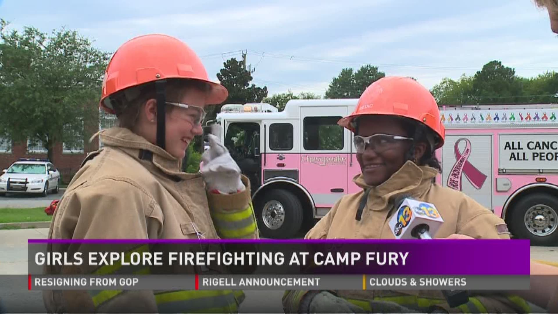 'Camp Fury' helps girls explore career in firefighting | 13newsnow.com