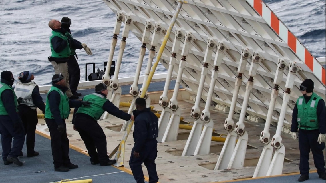 USS Gerald R. Ford jet blast deflector questioned in new report ...