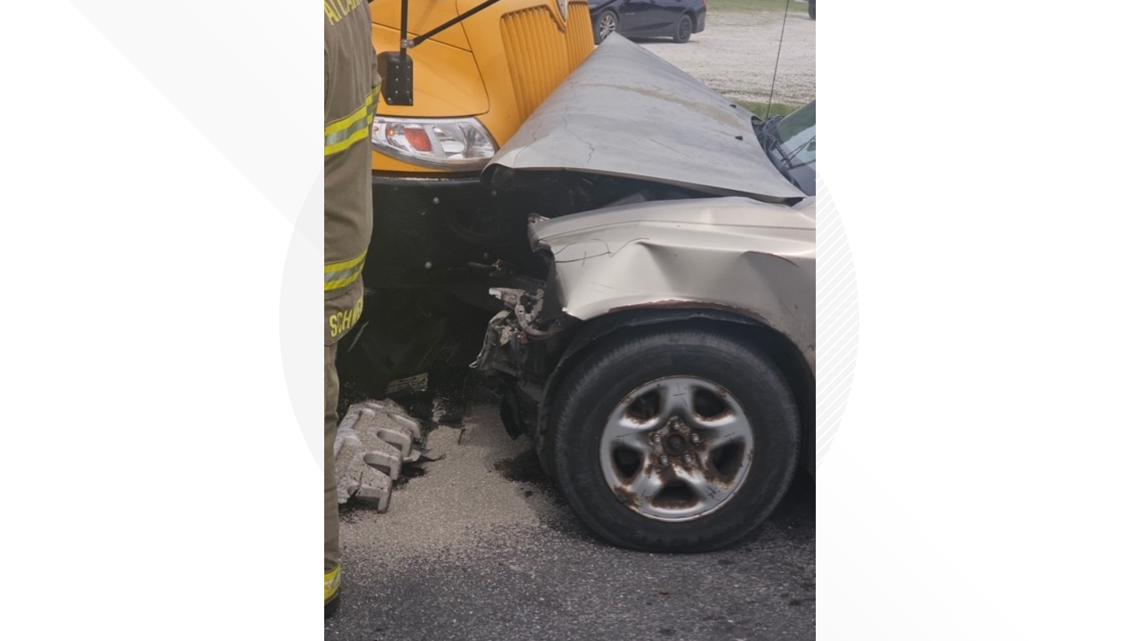 School bus with 30 students aboard involved in crash in Accomack County ...