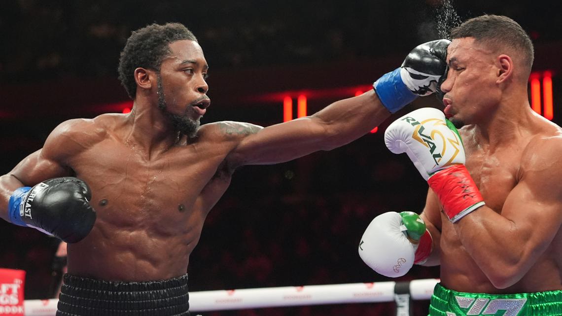 Keyshawn Davis is back in business after a dominant return to the ring ...