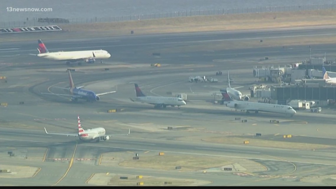 Norfolk International Airport has reported delays for flights headed to LaGuardia | 13newsnow.com