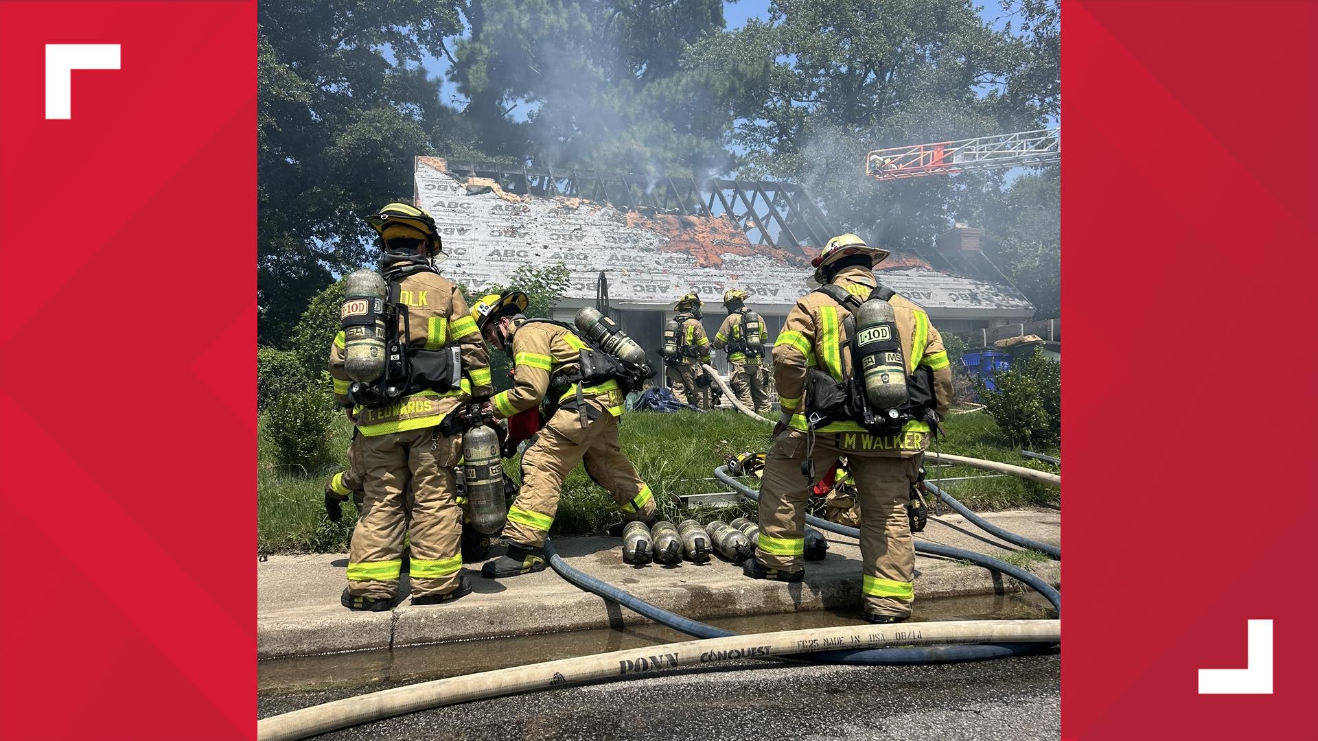 3 people and their pets displaced after house fire in Norfolk ...