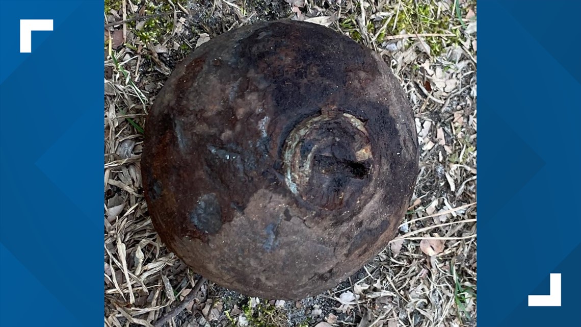 Children with metal detector find Civil War cannonball in York County ...