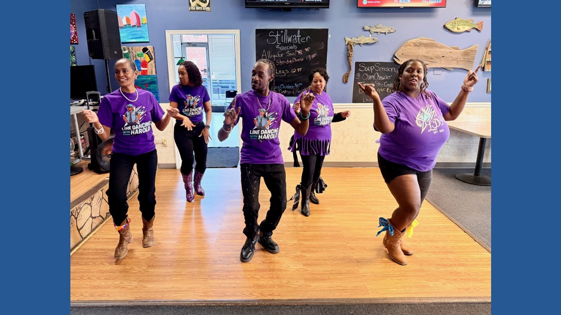Line dancing group draws growing crowd, creates community in Hampton ...