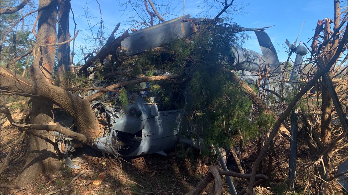 Navy MH-60 Seahawk helicopter makes hard landing near Smithfield ...