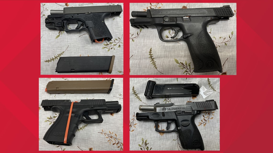 Handguns converted to automatic machine guns; three teens charged ...