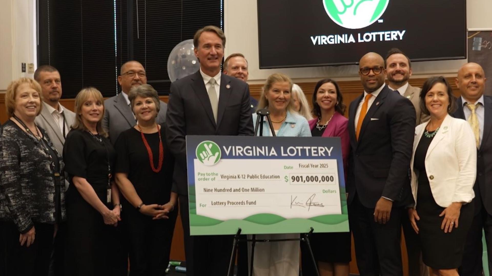 Virginia Lottery profits boost education with $901M in 2025 | 13newsnow.com