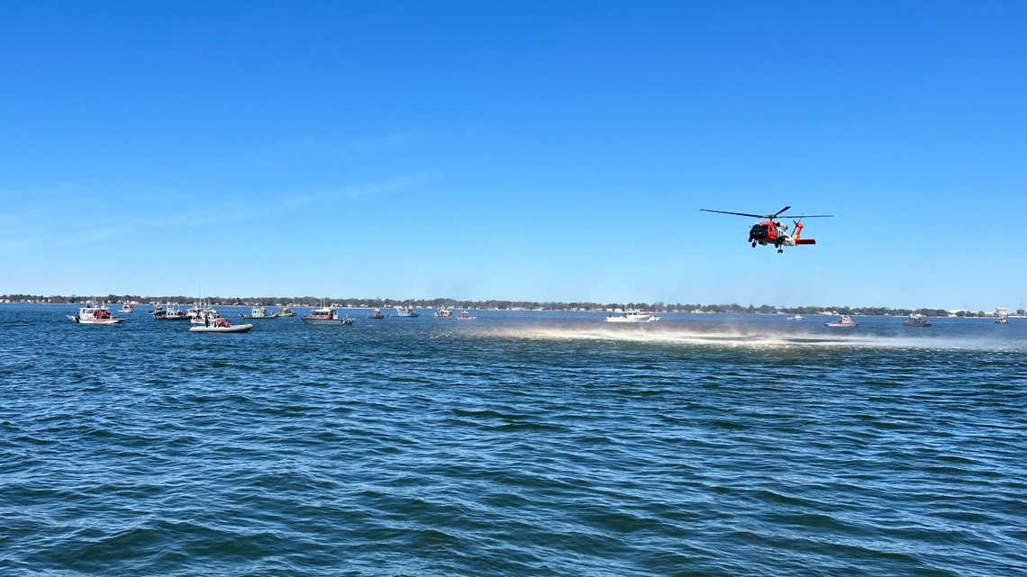 US Coast Guard search & rescue demonstration held in Hampton ...