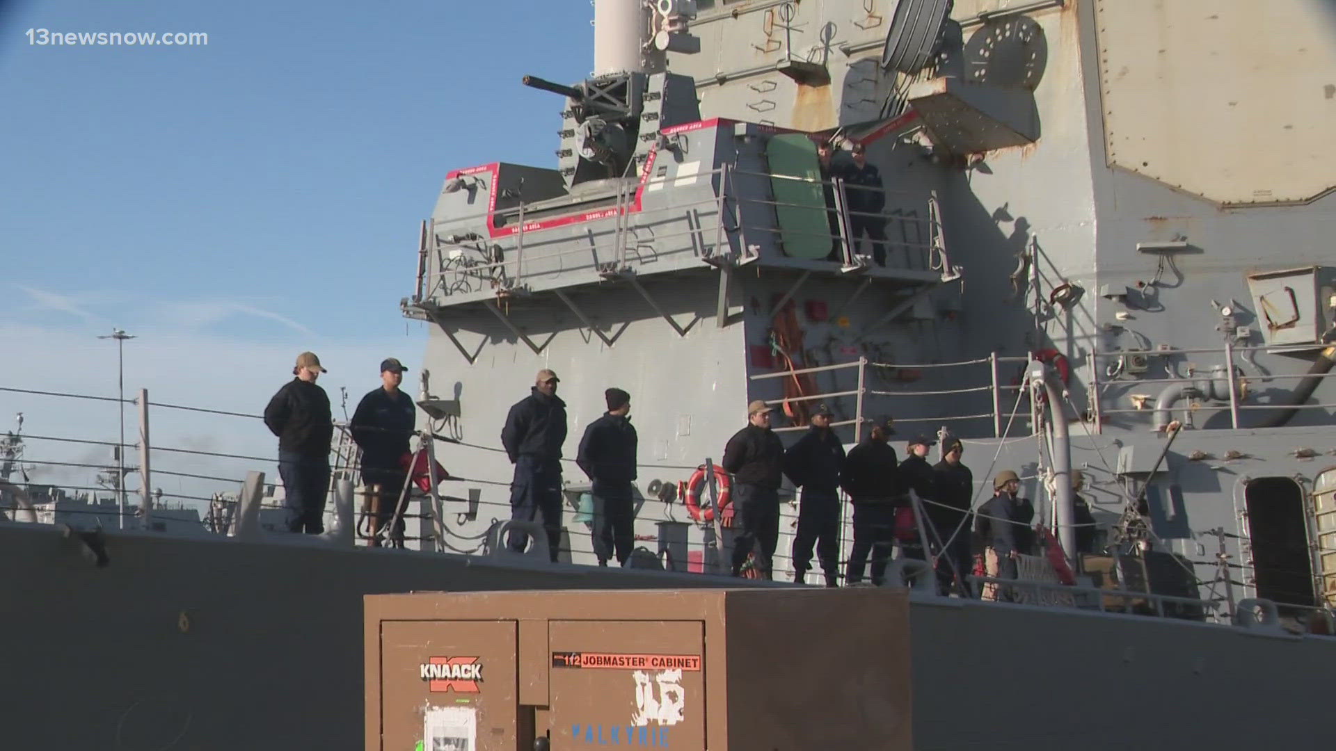 USS Ross leaves Norfolk for deployment | 13newsnow.com