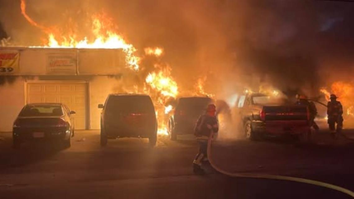 Chesapeake Fire Department investigating auto shop fire on South ...