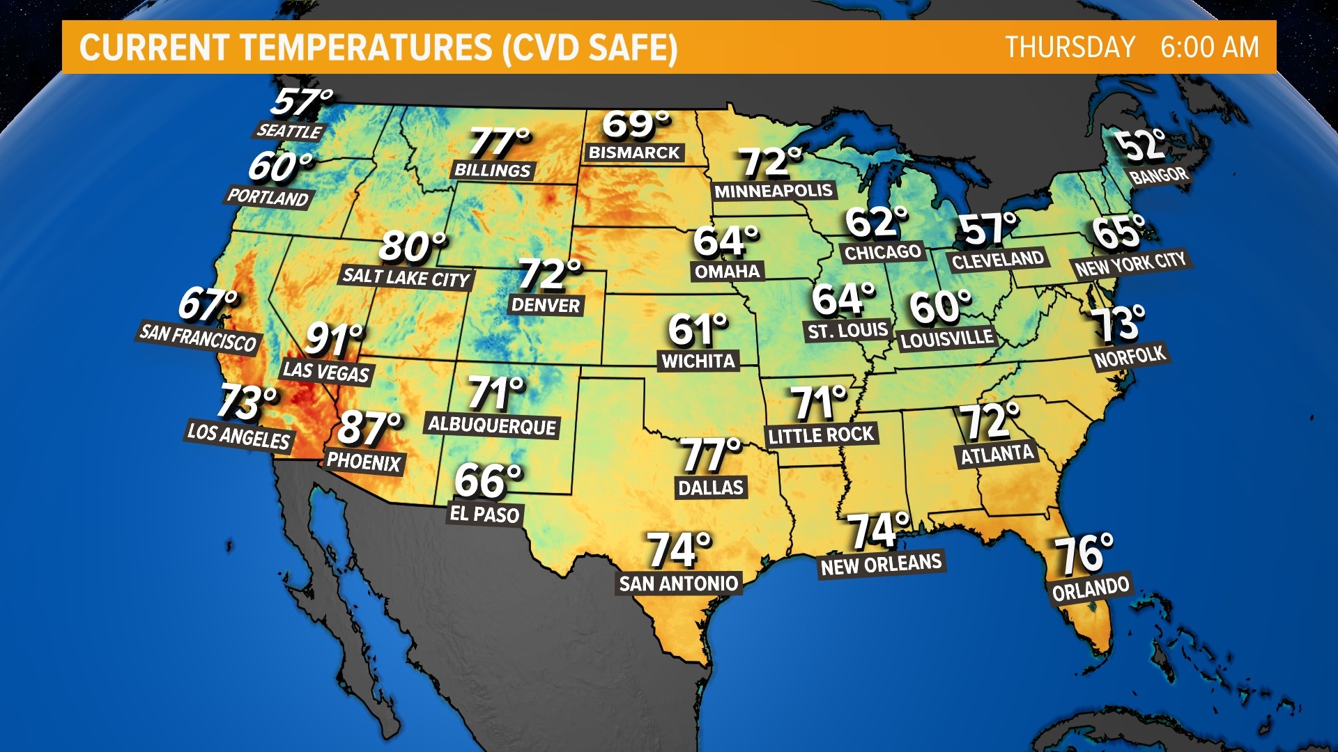 What's new? A change in the weather...maps, that is | 13newsnow.com