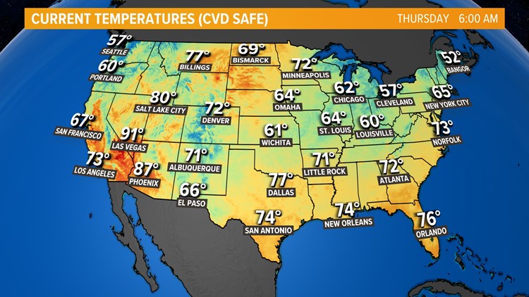 What's new? A change in the weather...maps, that is | 13newsnow.com