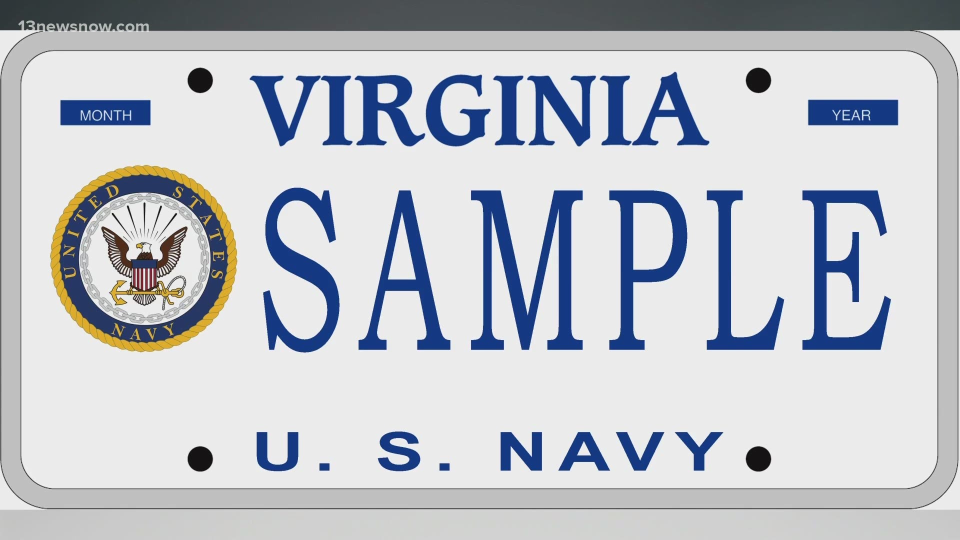 Effort Continues To Bring Navy License Plate To VA 13newsnow