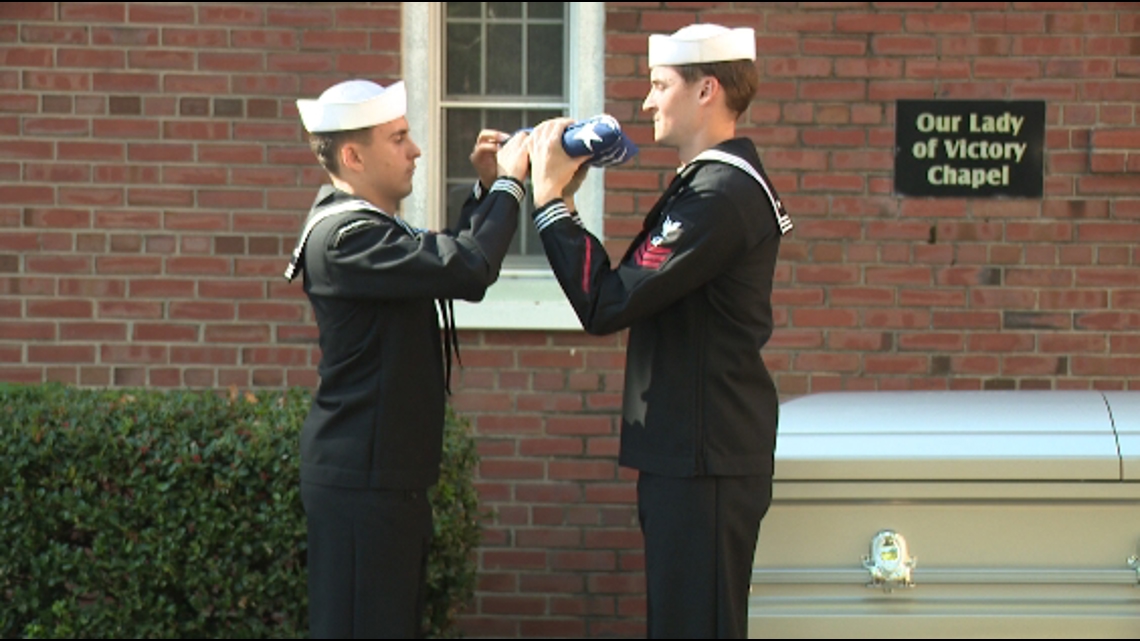 A look into the process preparing to render final military honors ...