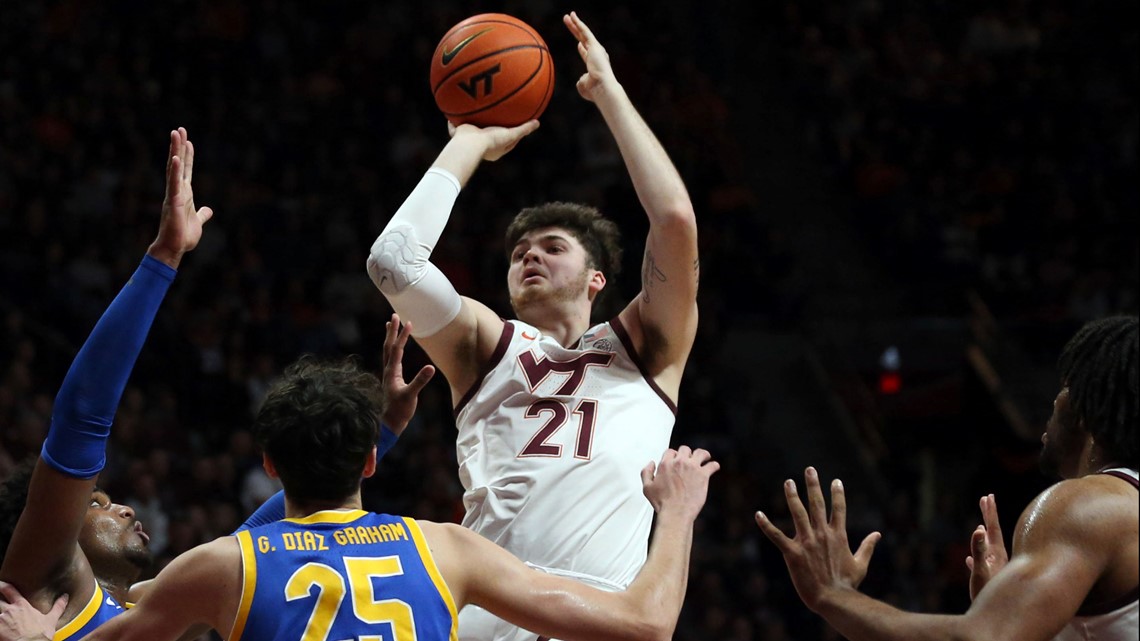 Virginia Tech knocks Pittsburgh out of first place, 79-72 | 13newsnow.com