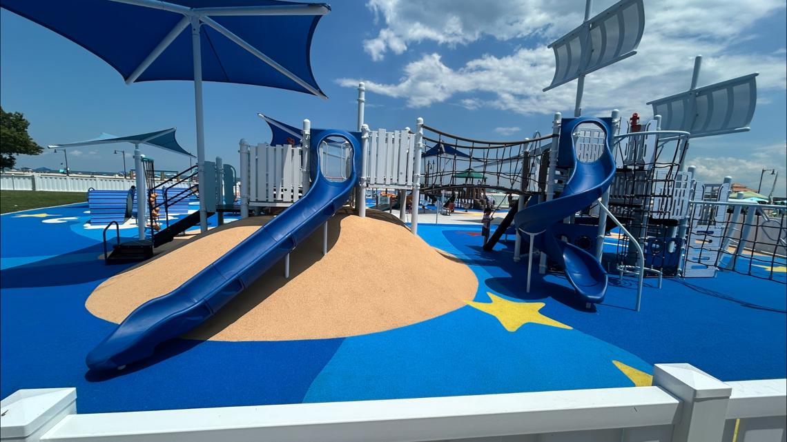 Hampton opens inclusive playground at Buckroe Beach | 13newsnow.com