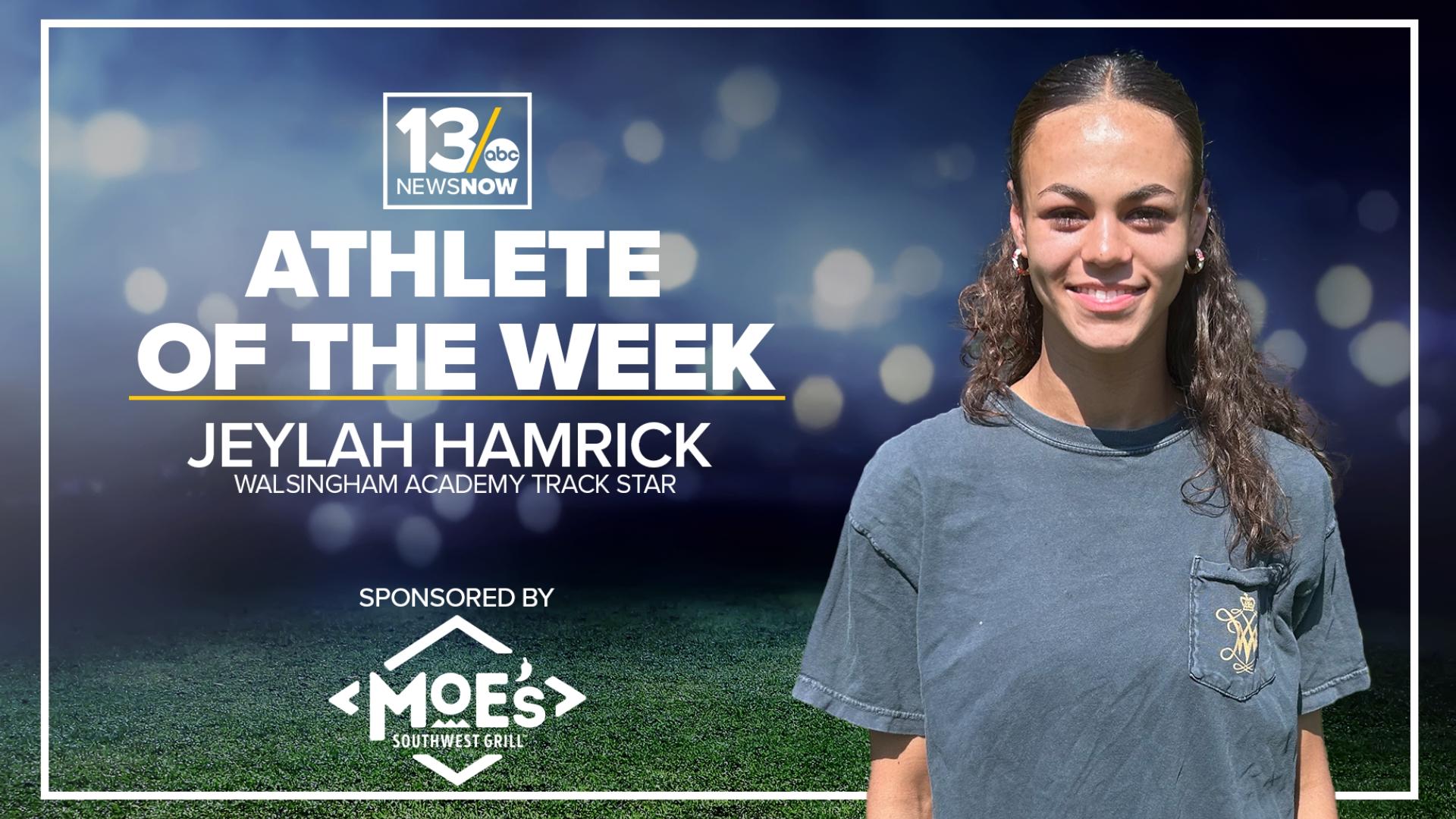 Walsingham Academy's Hamrick inspired by positive sibling rivalry with ...