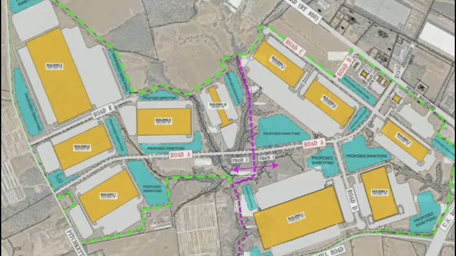 Suffolk residents rally against 'Port 460' warehouse complex project ...