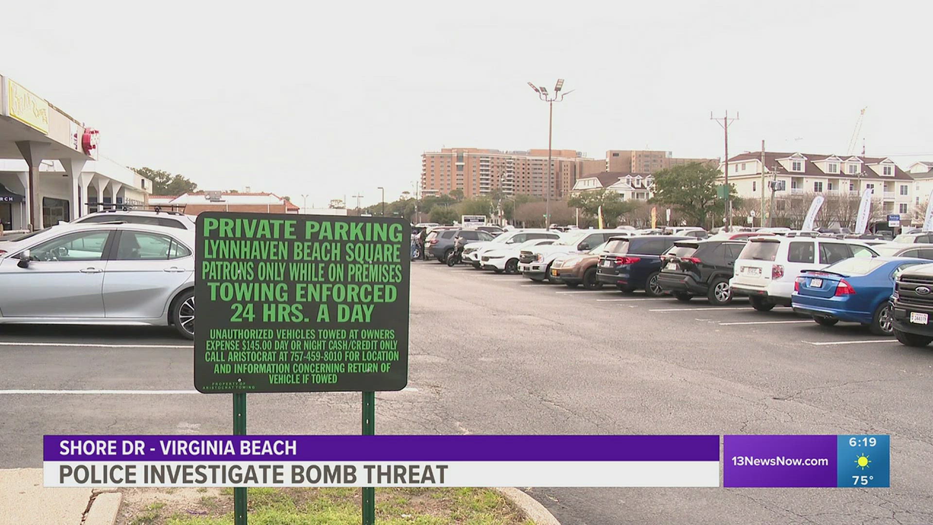Virginia Beach police investigate bomb threat | 13newsnow.com
