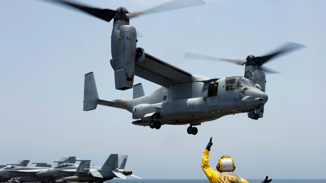 Military's Ospreys are cleared to return to flight | 13newsnow.com