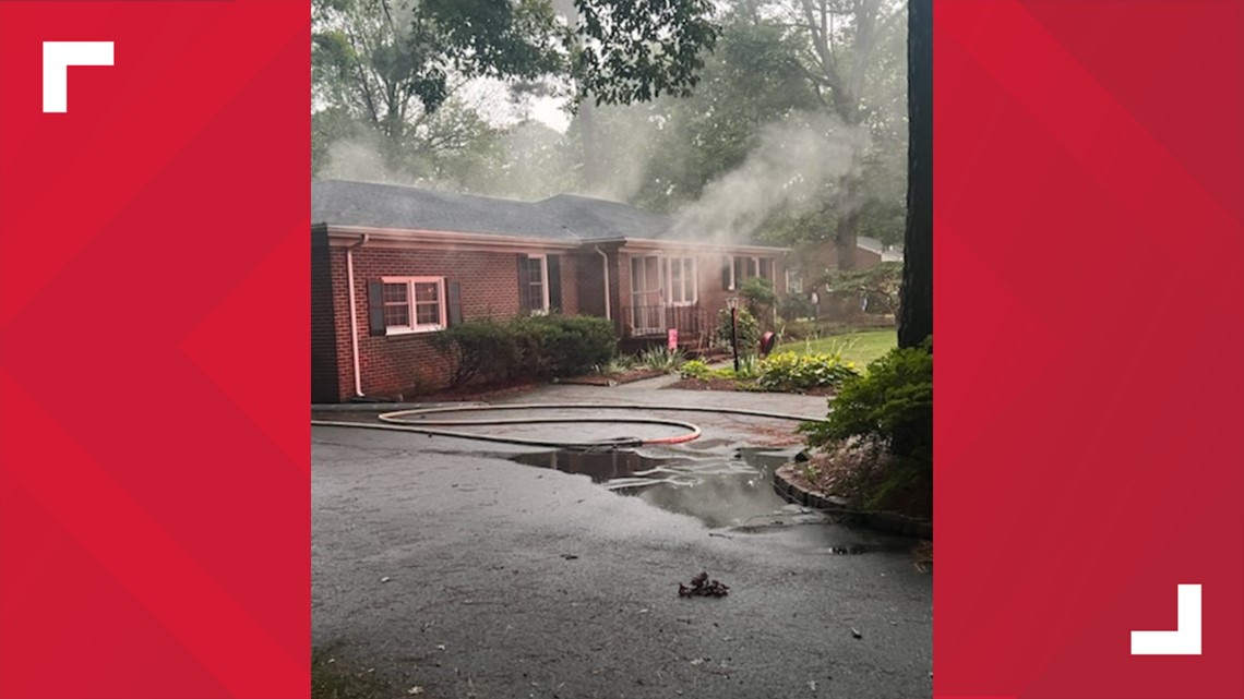 Two people displaced after lightning strike causes house fire in Suffolk | 13newsnow.com
