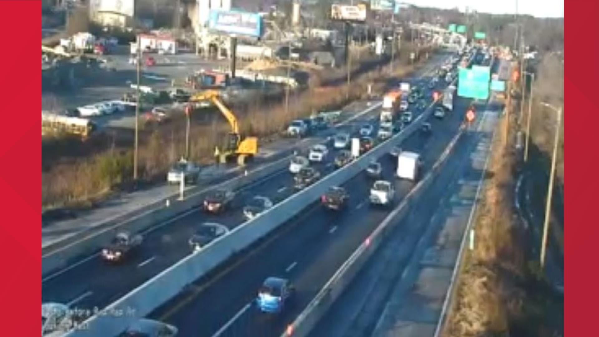 Traffic Alert: Heavy Congestion caused delays on I-64 Eastbound heading ...