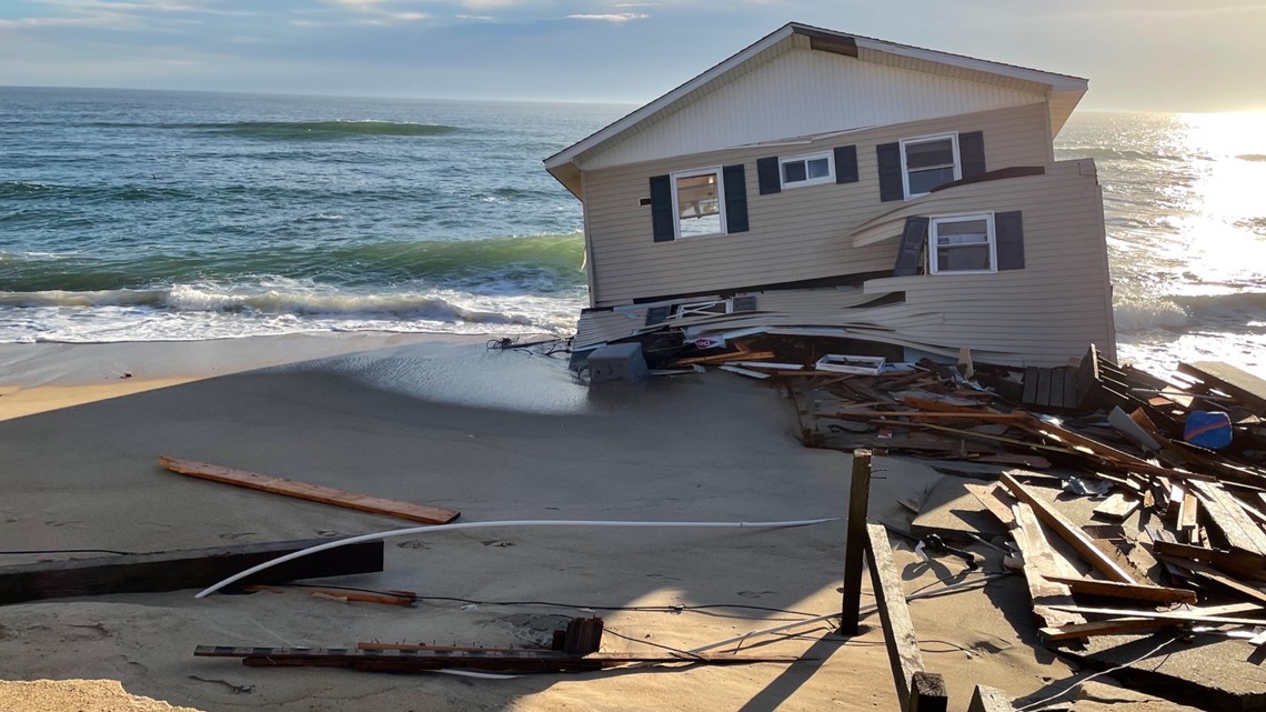 House Collapse in Rodanthe on Outer Banks | 13newsnow.com