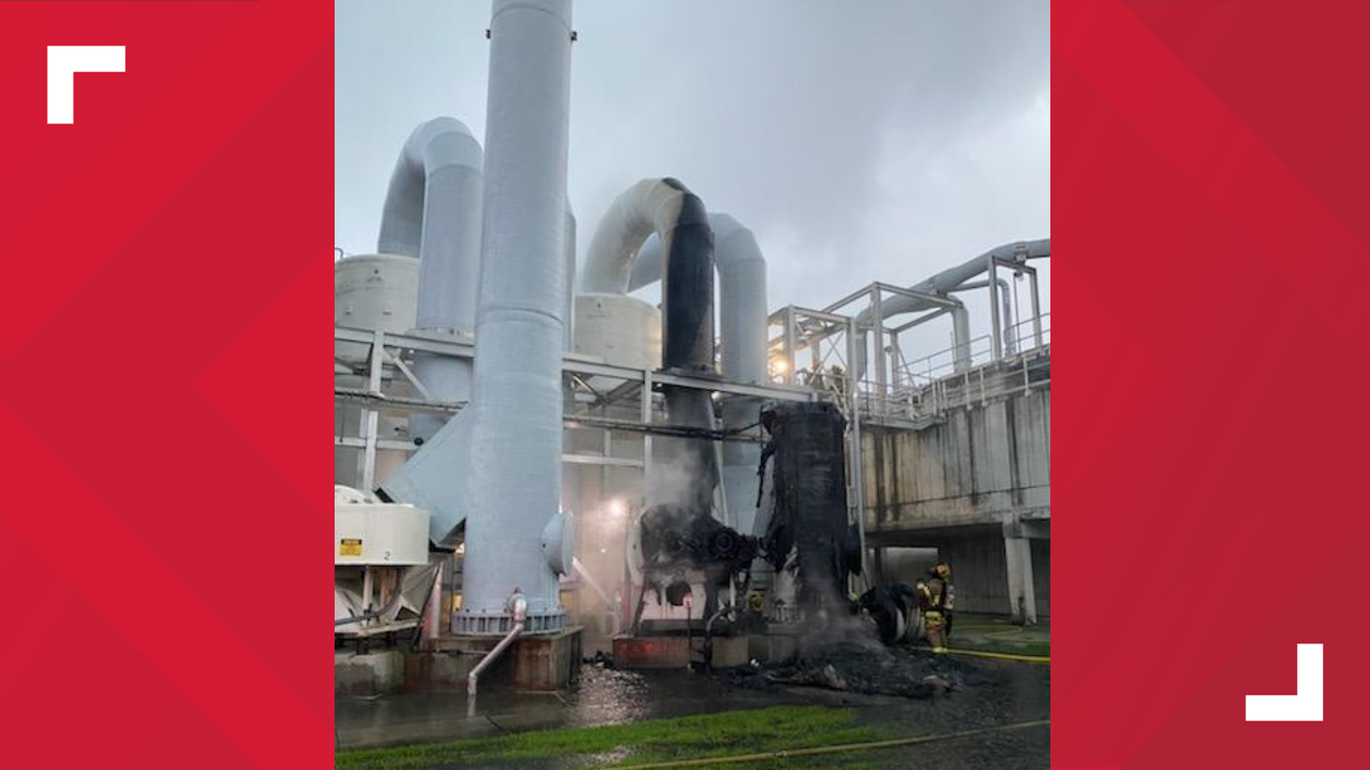 Fire breaks out at HRSD plant in Virginia Beach | 13newsnow.com