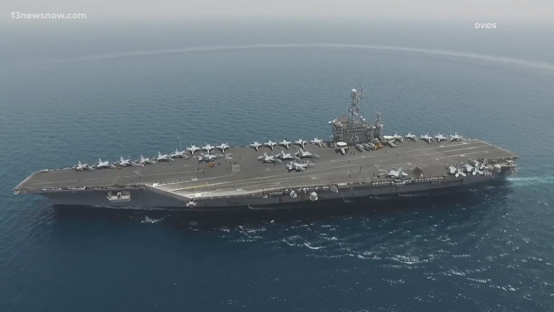USS Truman back at sea after emergency repairs, leadership change ...