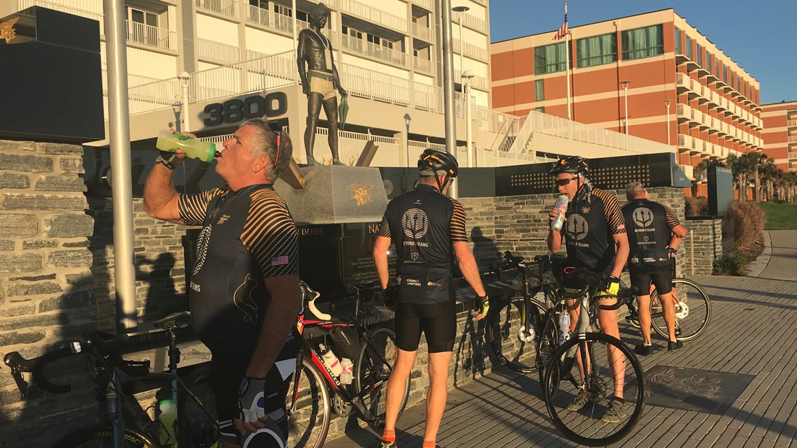 Retired Navy SEALS embark on 1,000-mile bike ride for charity ...