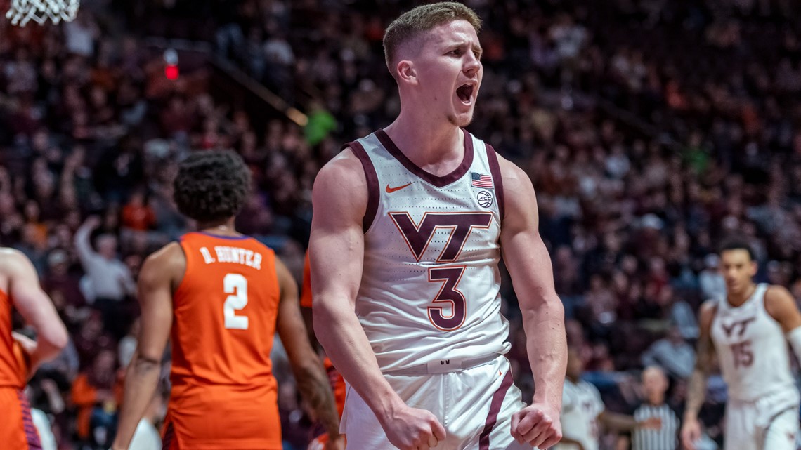Pedulla's career-high 32 leads hot-shooting Hokies over No. 21 Clemson ...