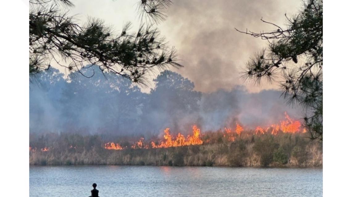Virginia Beach fire marshal warns of brush fire risks after flames ...