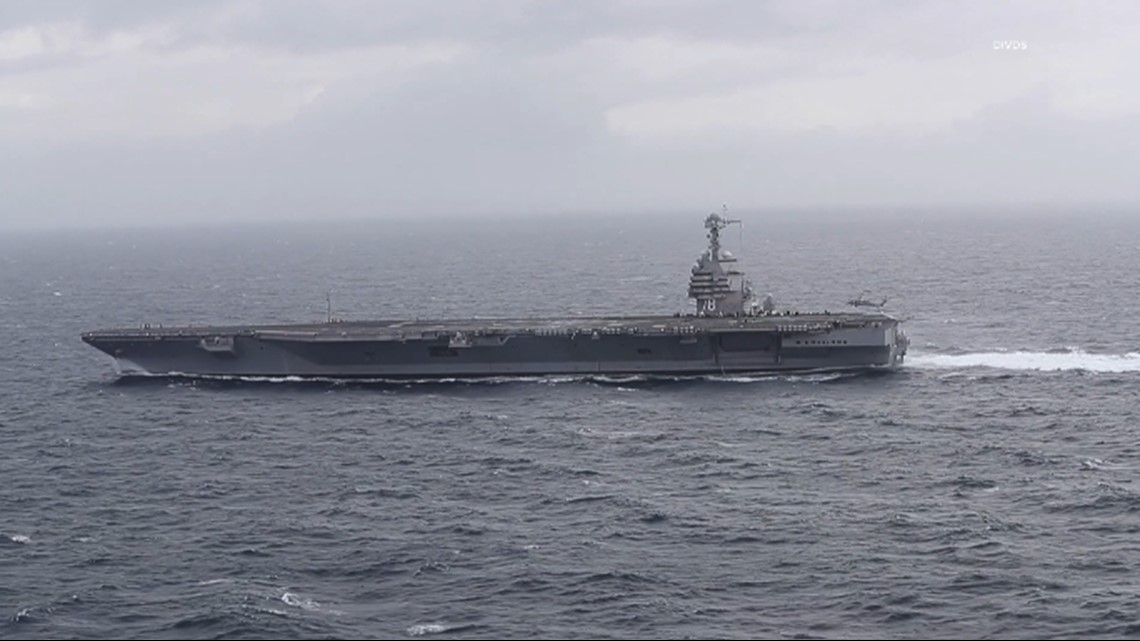 When will Norfolk-based Ford CSG return from deployment? | 13newsnow.com