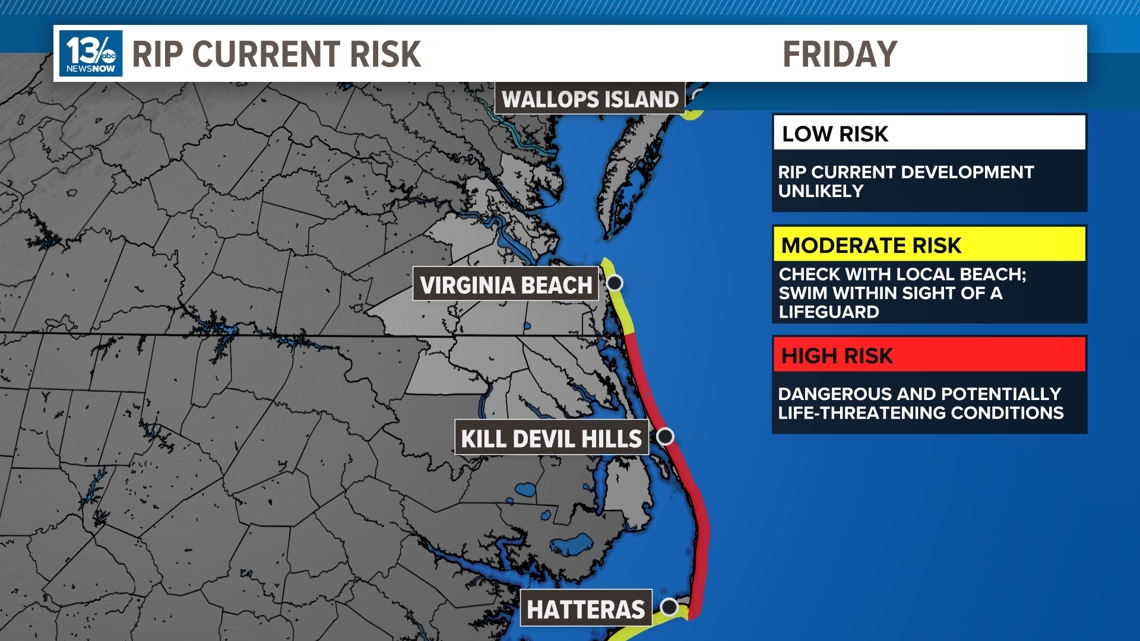 Hurricane Kirk to bring high rip current threat to East Coast ...