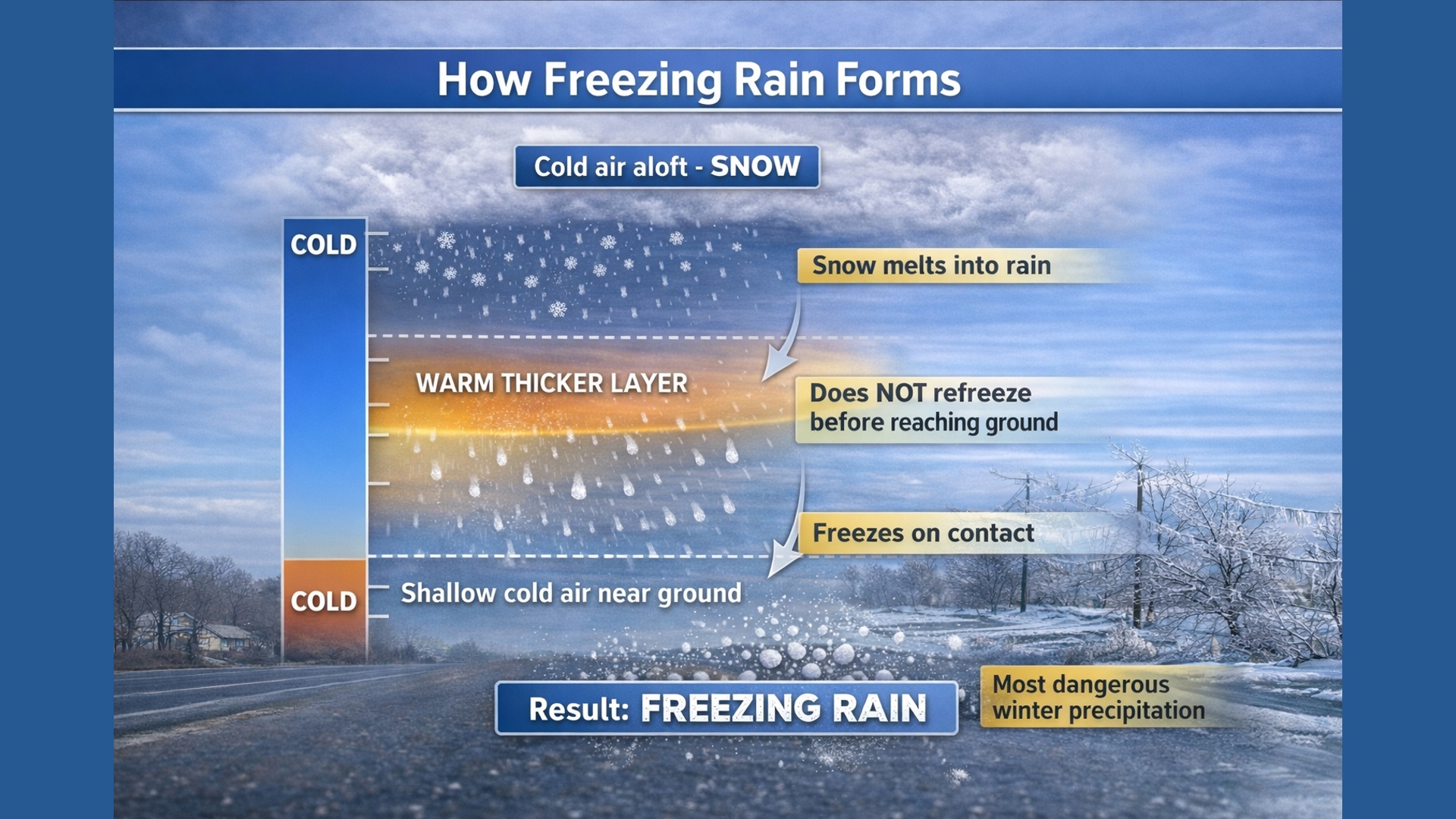 How does sleet and freezing rain form? | 13newsnow.com