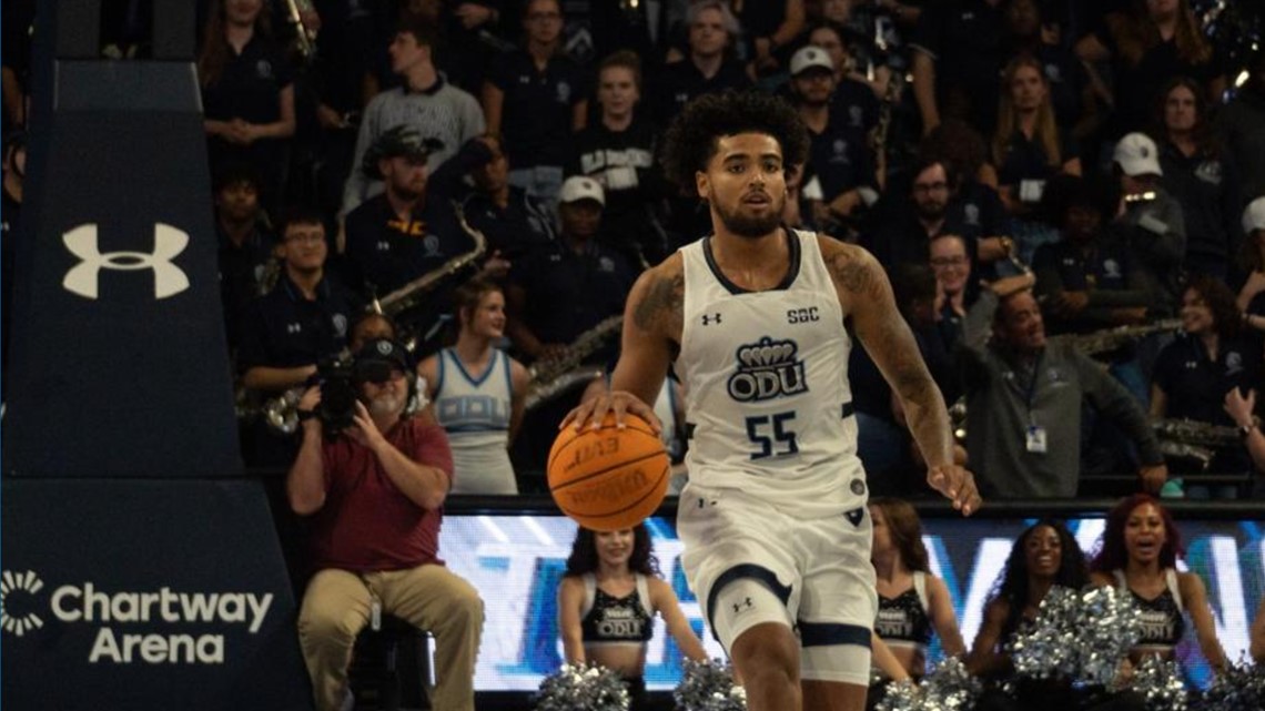 ODU men's team runs to an 80-59 victory over Virginia State in ...