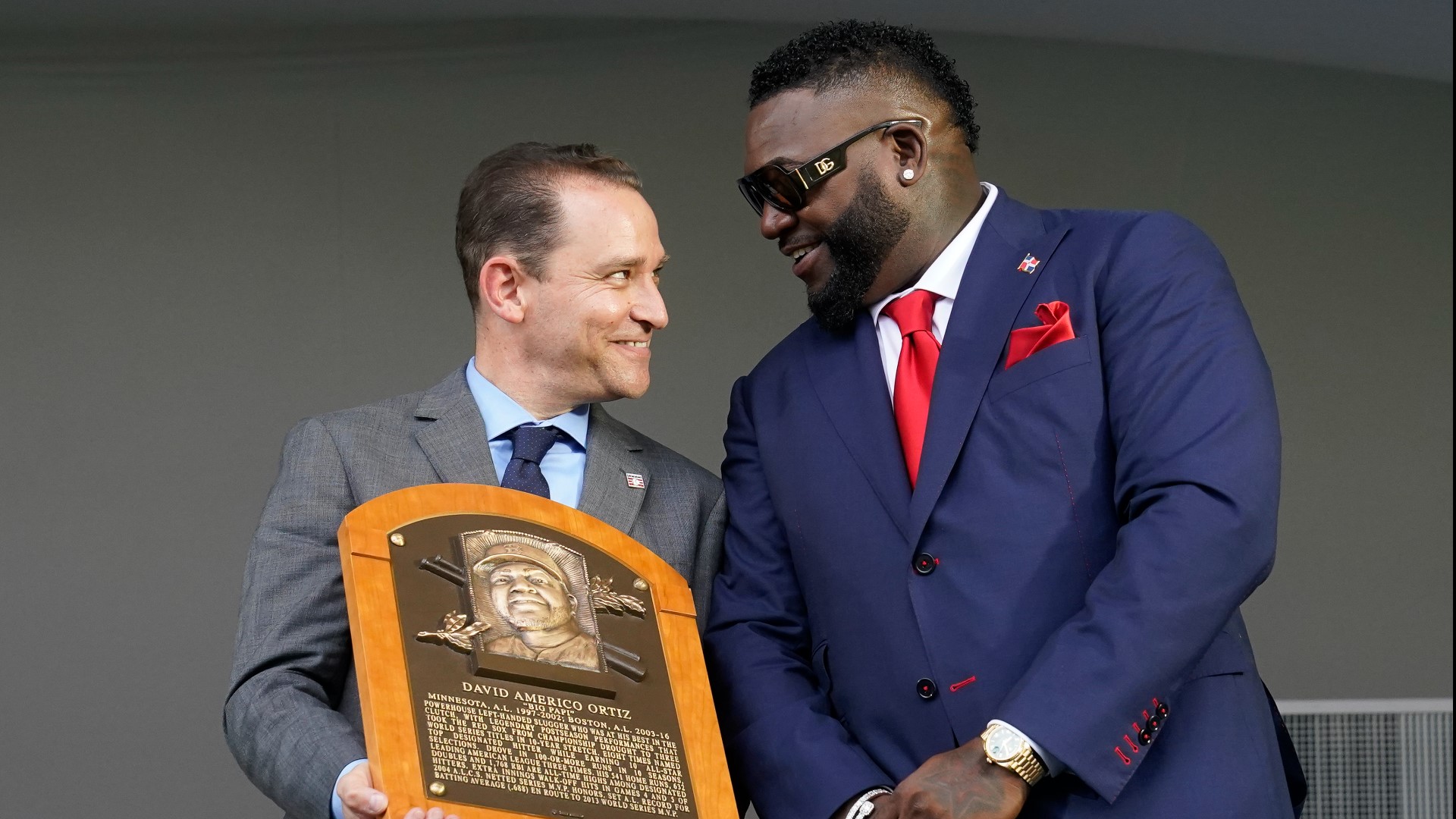 Big Papi a big hit at his Baseball Hall of Fame induction | 13newsnow.com