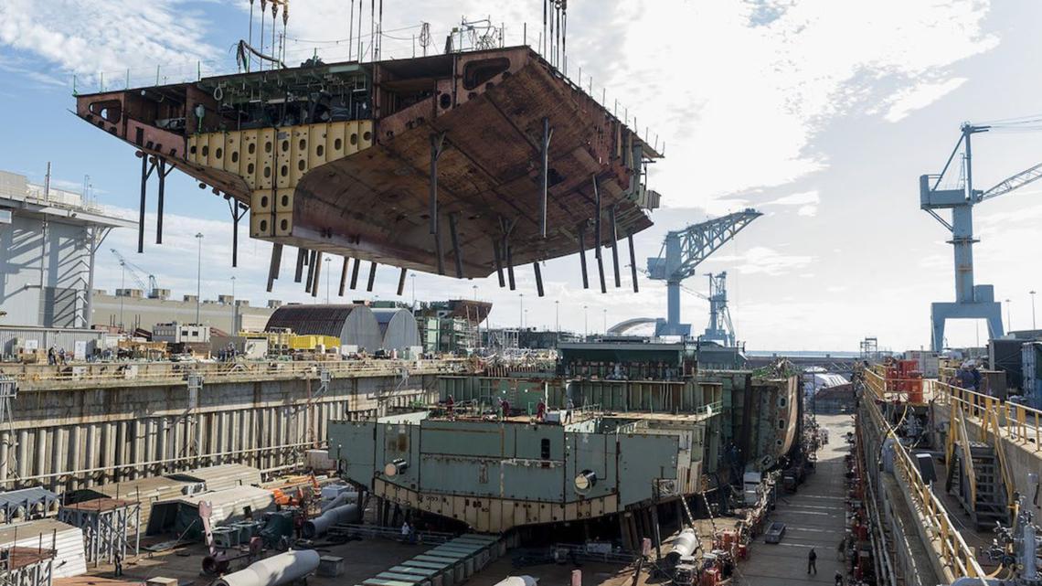 Navy faces uphill battle to expand fleet amid shipbuilding challenges ...