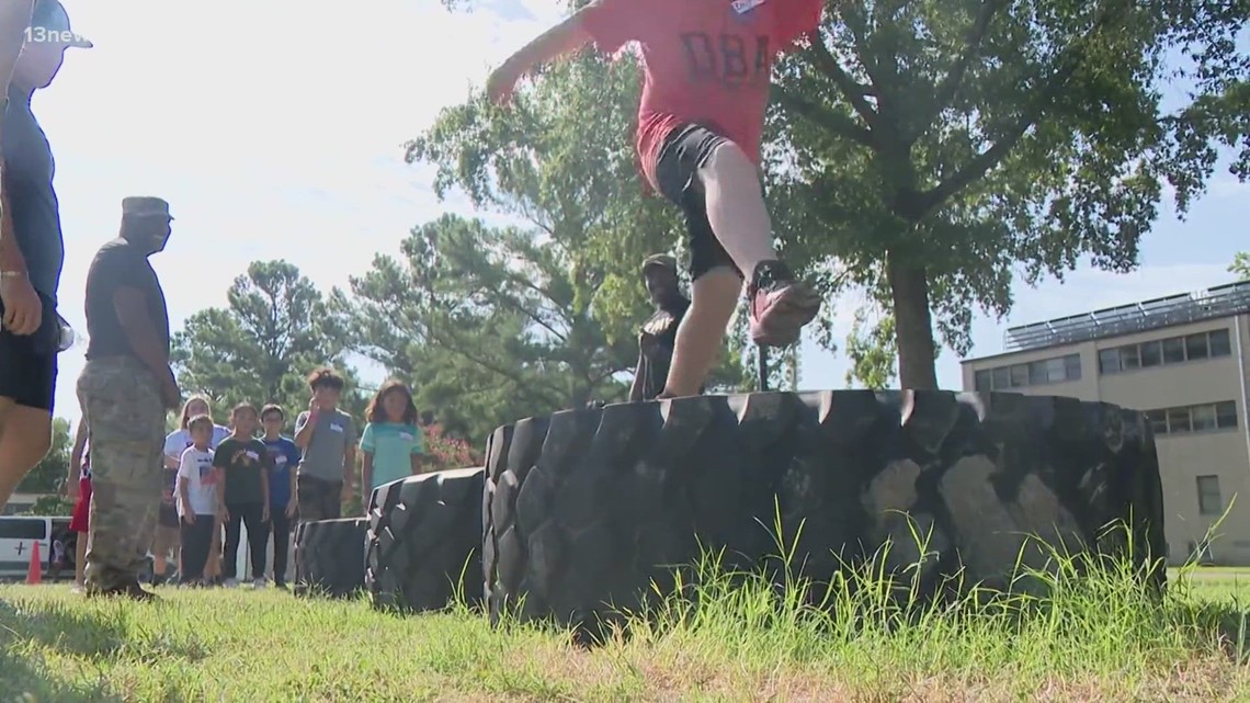 Mini boot camp for military kids at Fort Eustis | 13newsnow.com