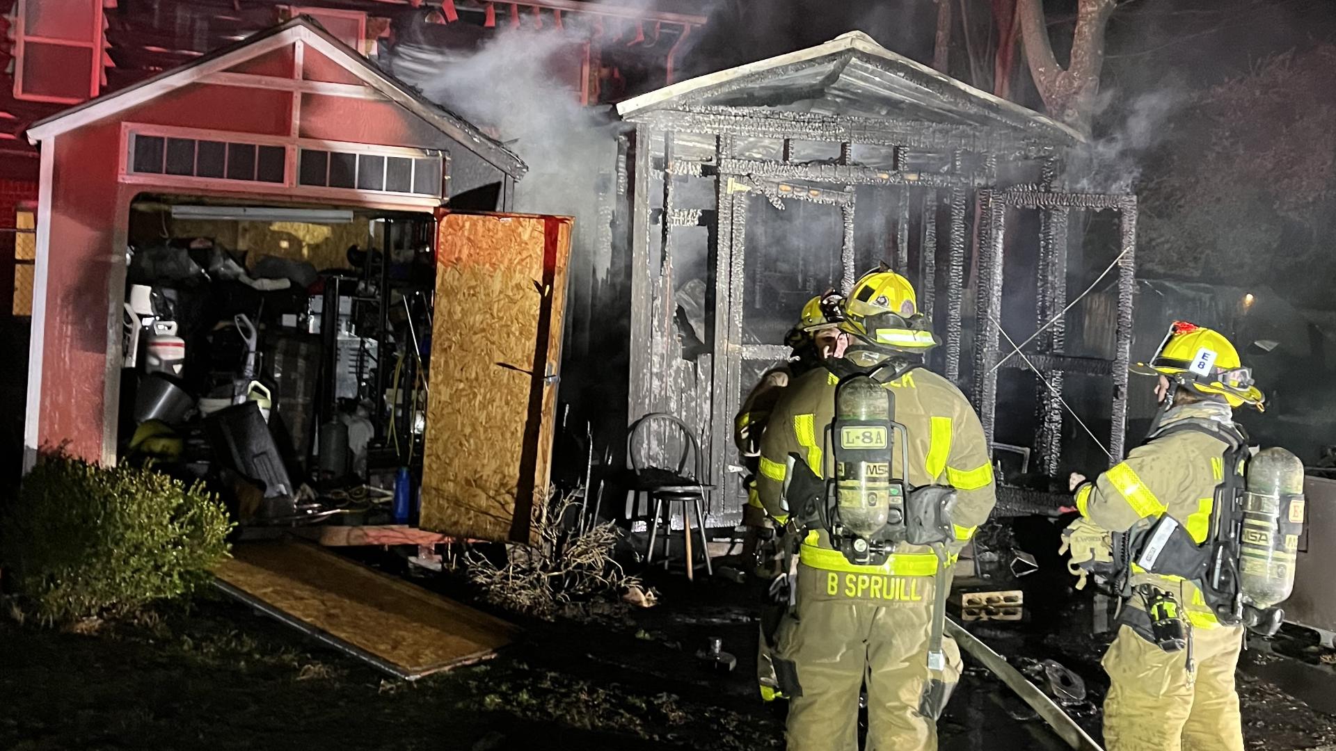 Shed fire damages nearby apartment building in Norfolk | 13newsnow.com