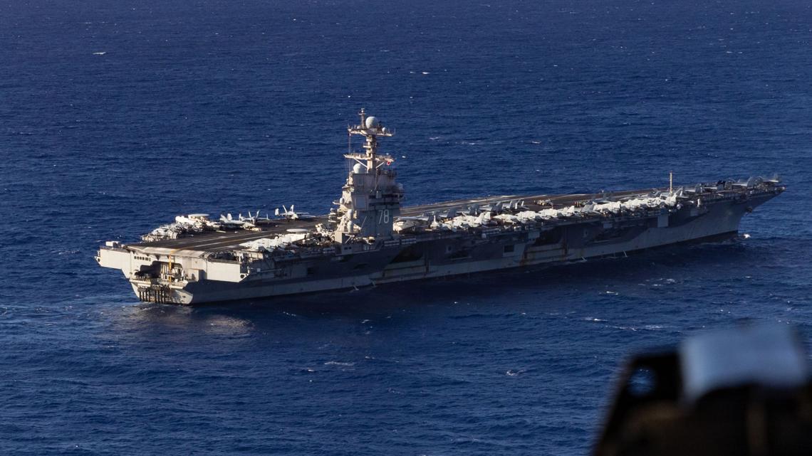 Norfolk-based carrier strike group joins mission to counter narco ...