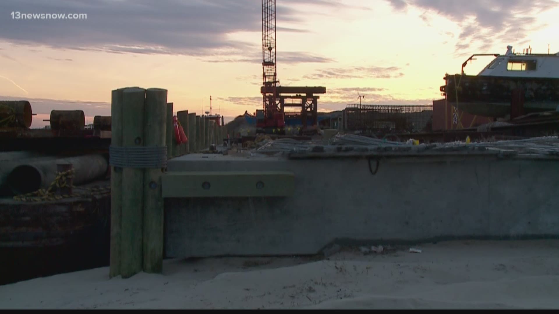 Community worried about purpose of wharf near Lesner Bridge | 13newsnow.com