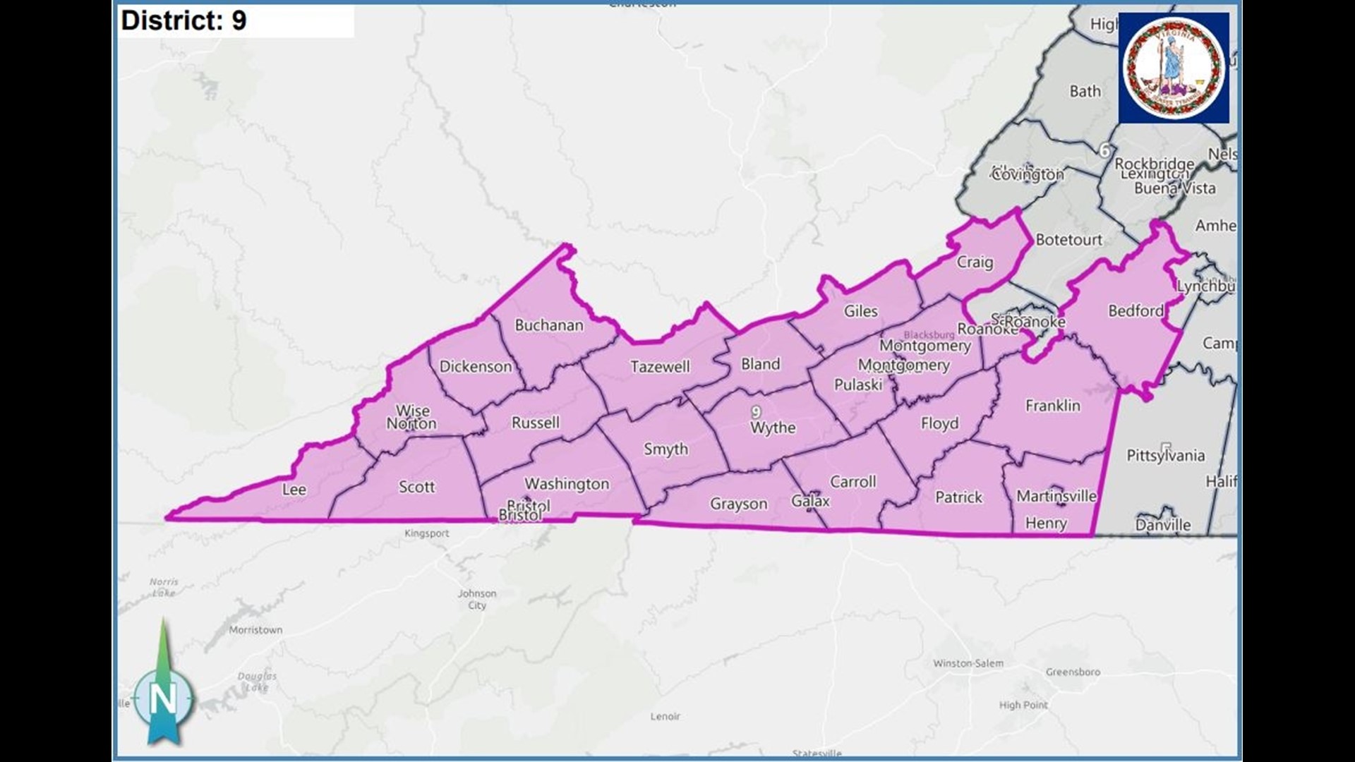Virginia House elections 2022 | Find your congressional district ...