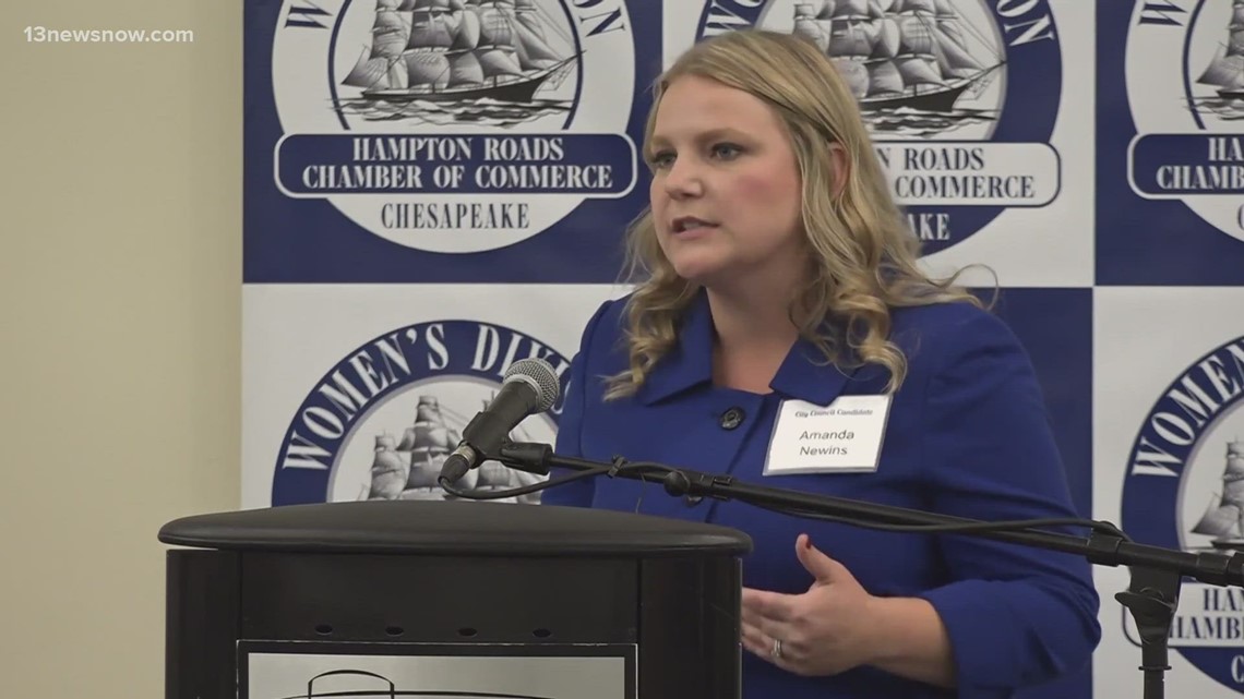 Councilwoman Amanda Newins testifies on Day 2 of trial | 13newsnow.com