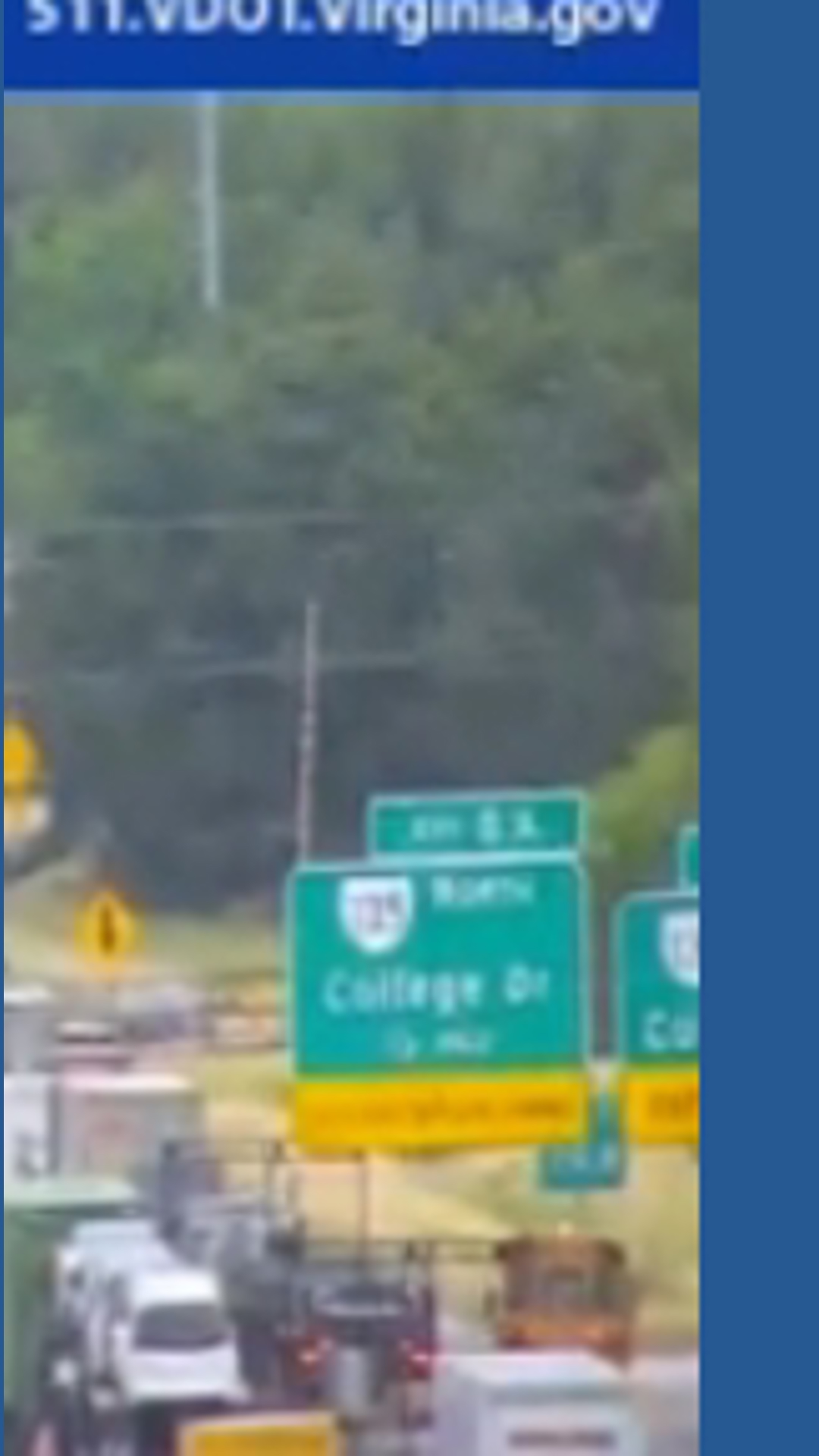 Crash causes delays on northbound lanes at Monitor-Merrimac Memorial ...