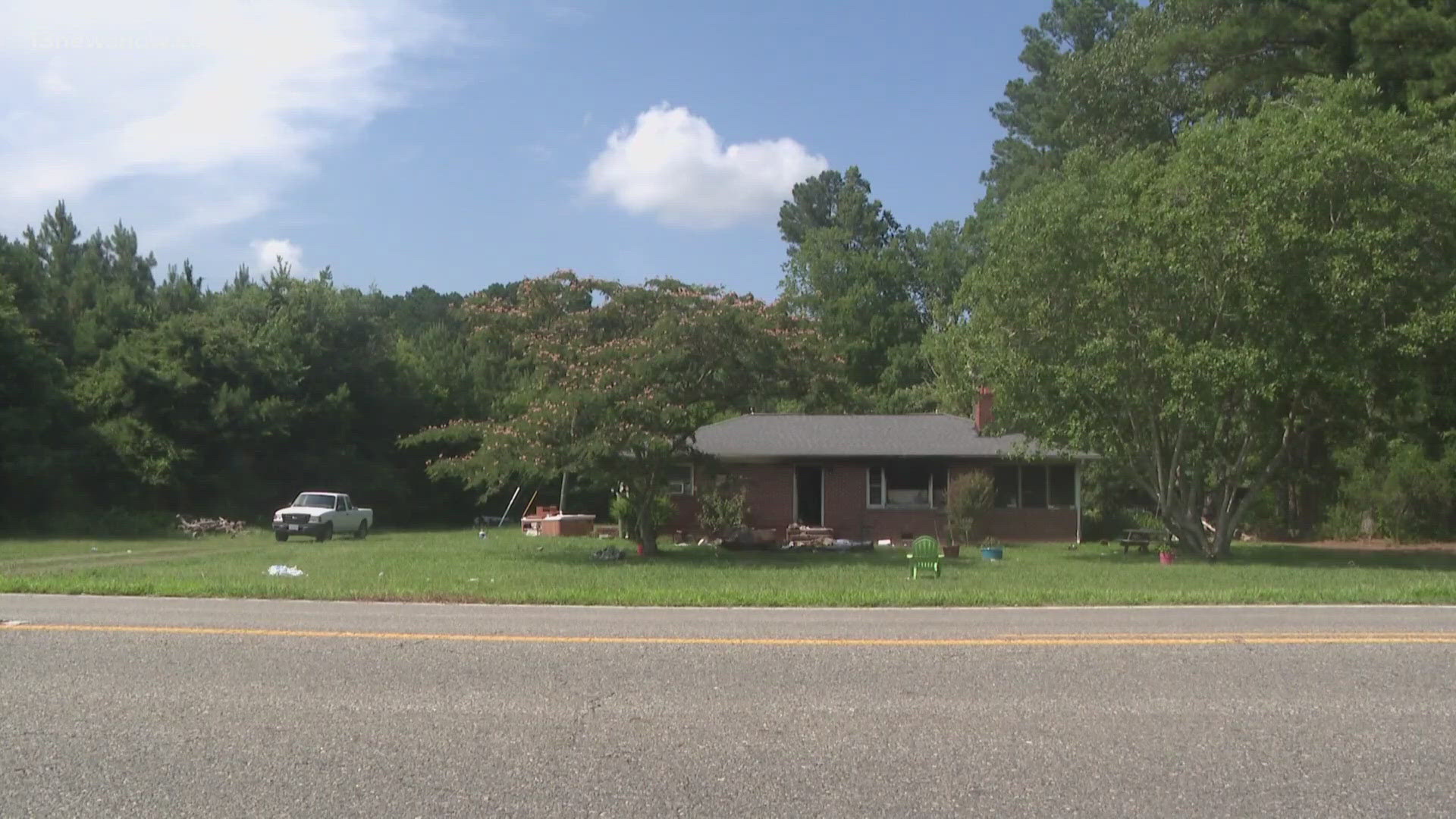 Mathews County officials investigate double homicide, arson | 13newsnow.com