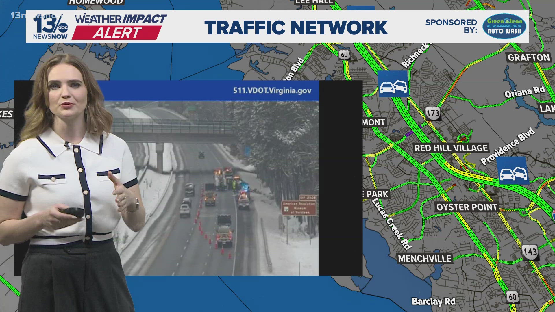 I-64W crash in Newport News left driver trapped in overturned vehicle ...