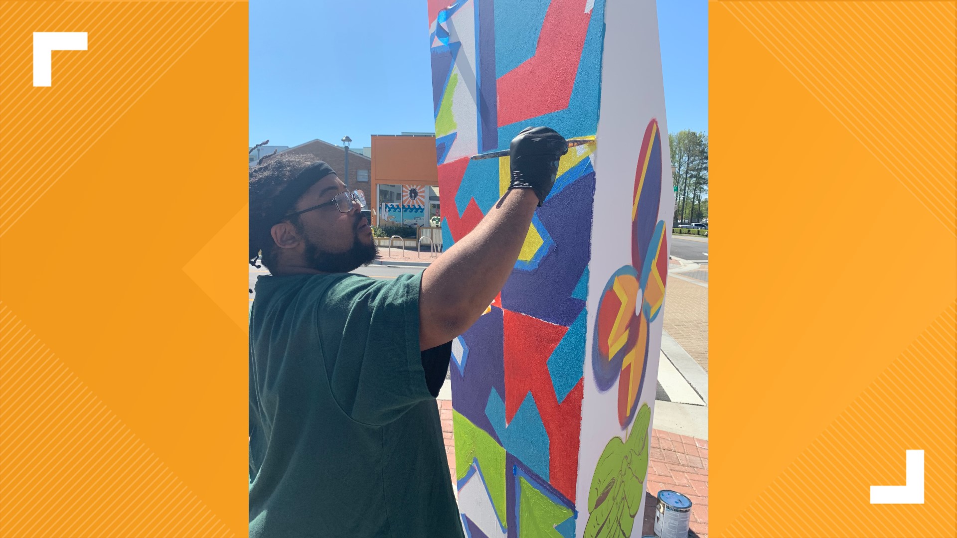 Artists promote diversity and inclusion in new Vibe District murals ...