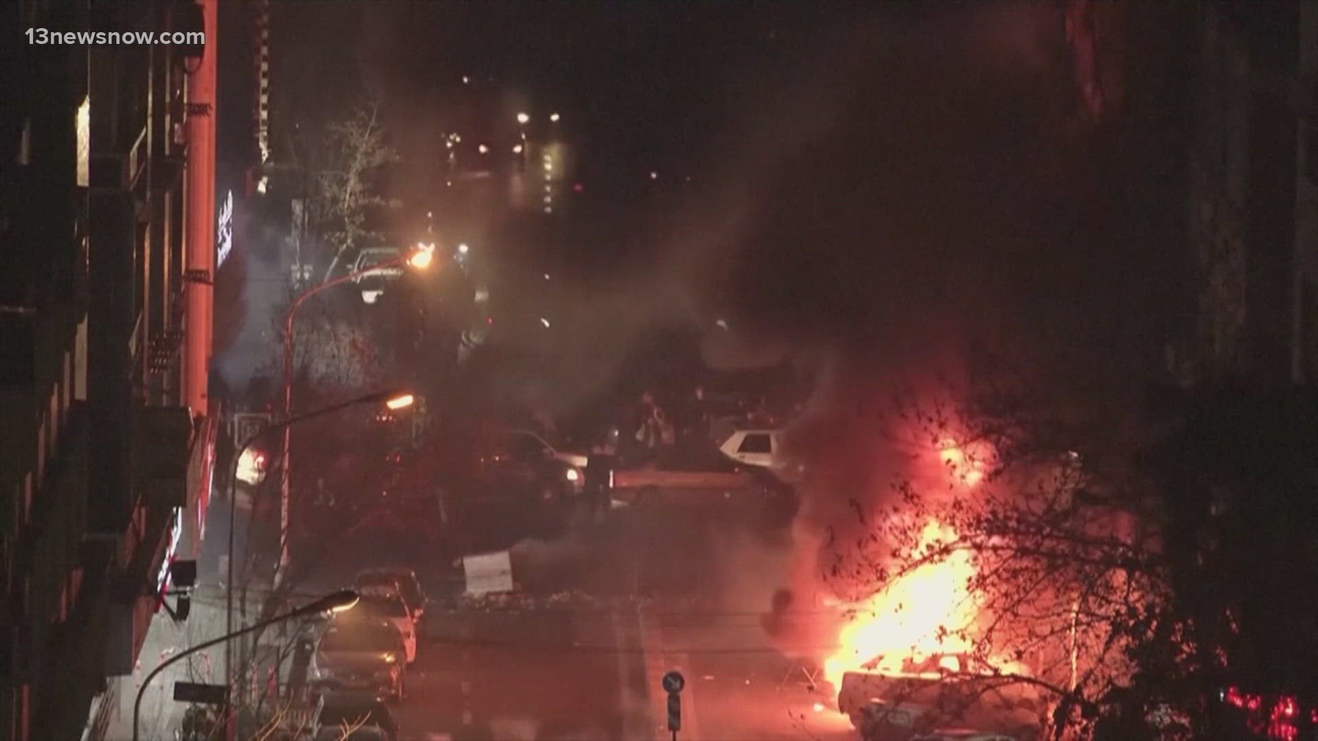 President Trump warns of intervention in Iran amid anti-government ...