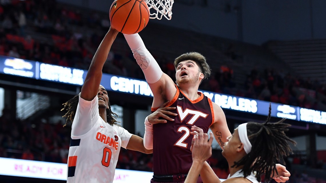 Syracuse’s balanced attack subdues Va. Tech 82-72 | 13newsnow.com